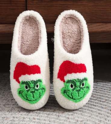 Preorder Grinch Slipper – Ella and Roo